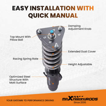 Maxpeedingrods T7 Advanced Series Coilover