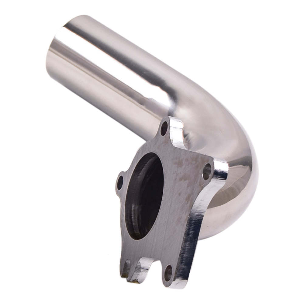 T04E T3/T4 A/R 0.63 57 Trim 400+HP Stage III TurboCharger+Downpipe 5 ...