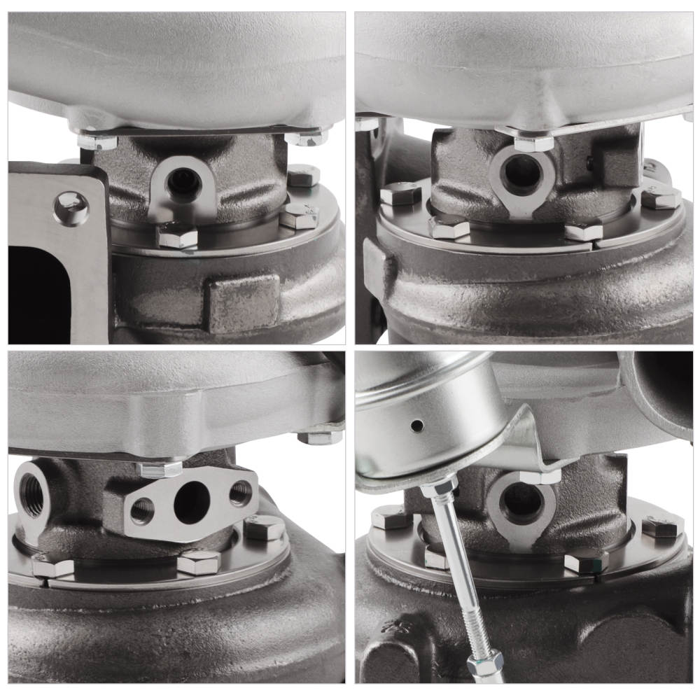 For GT28 GT2860 GT2871 Dual Ball Bearing Billet Compressor Wheel Turbo ...