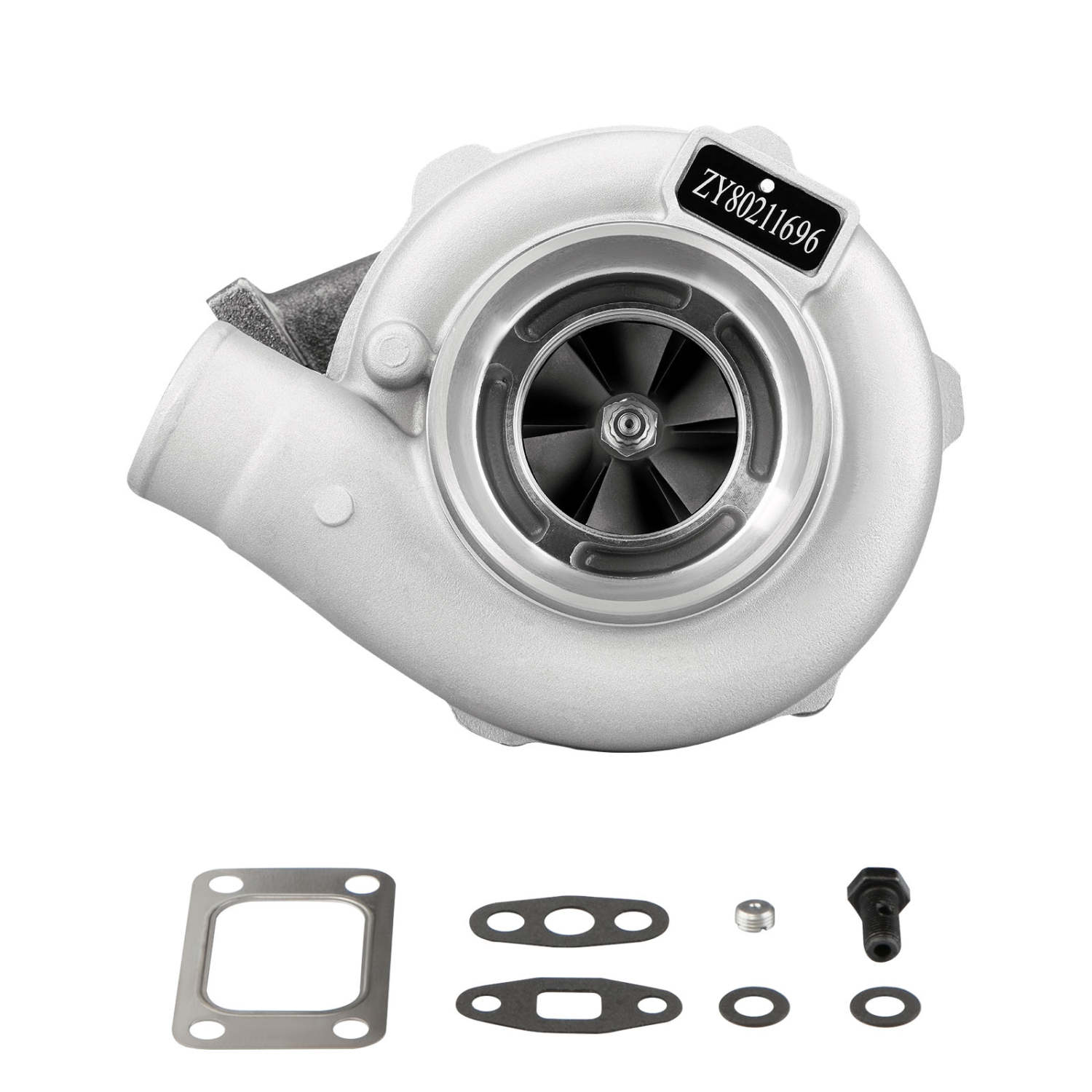 For GT30 GT3037 GT3076 T3 Flange A/R .6 Turbine A/R .82 Water Turbo ...