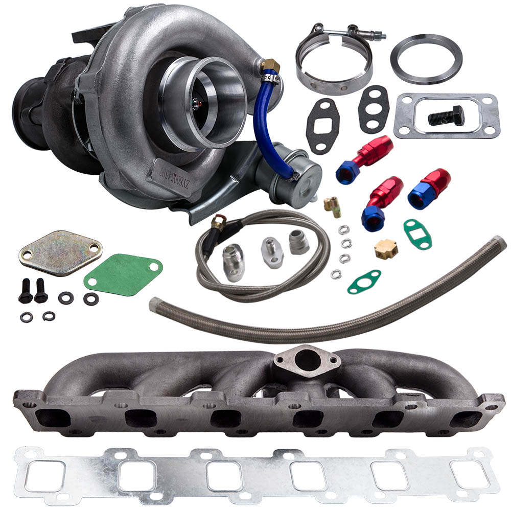 Turbo Exhaust Manifold &amp;amp; Turbo Kit compatible for Nissan Safari ...