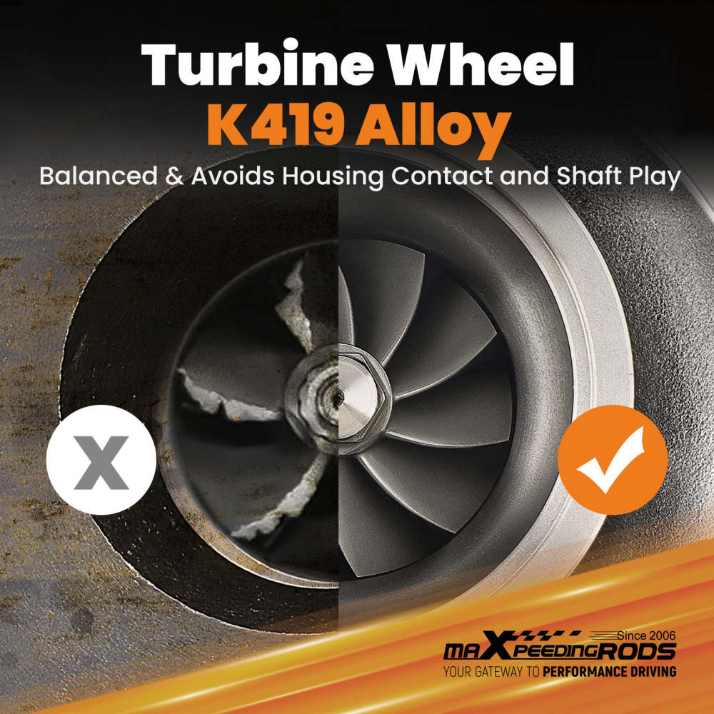 For GT30 GT3076 Racing TurboCharger Dual Ceramic Ball Bearing ...