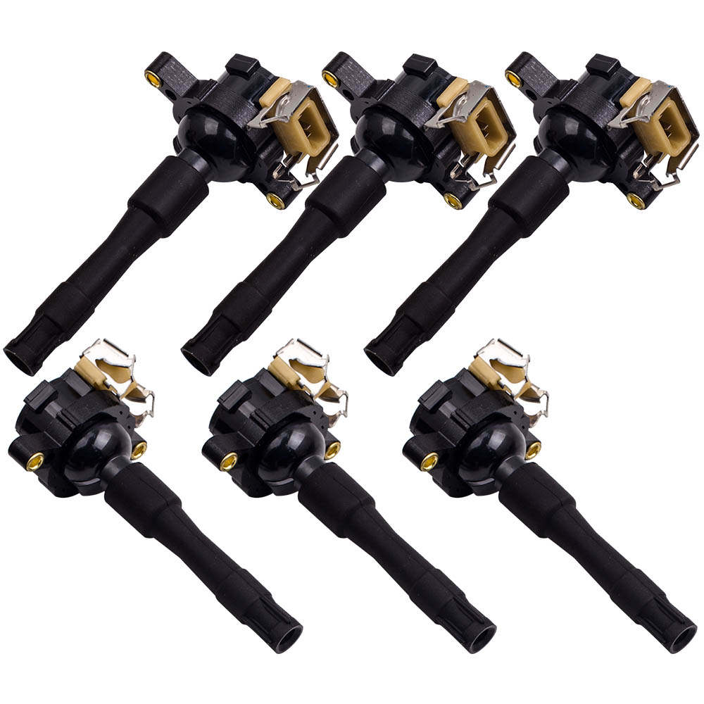 6x Ignition Coil Pack compatible for BMW e36 323i 2.5 328i 193 231 170 ...