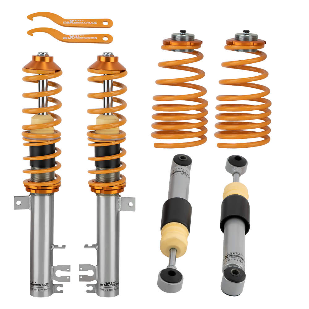Maxpeedingrods Struts Shocks Springs Kit compatible for FIAT 500 09-19 ...