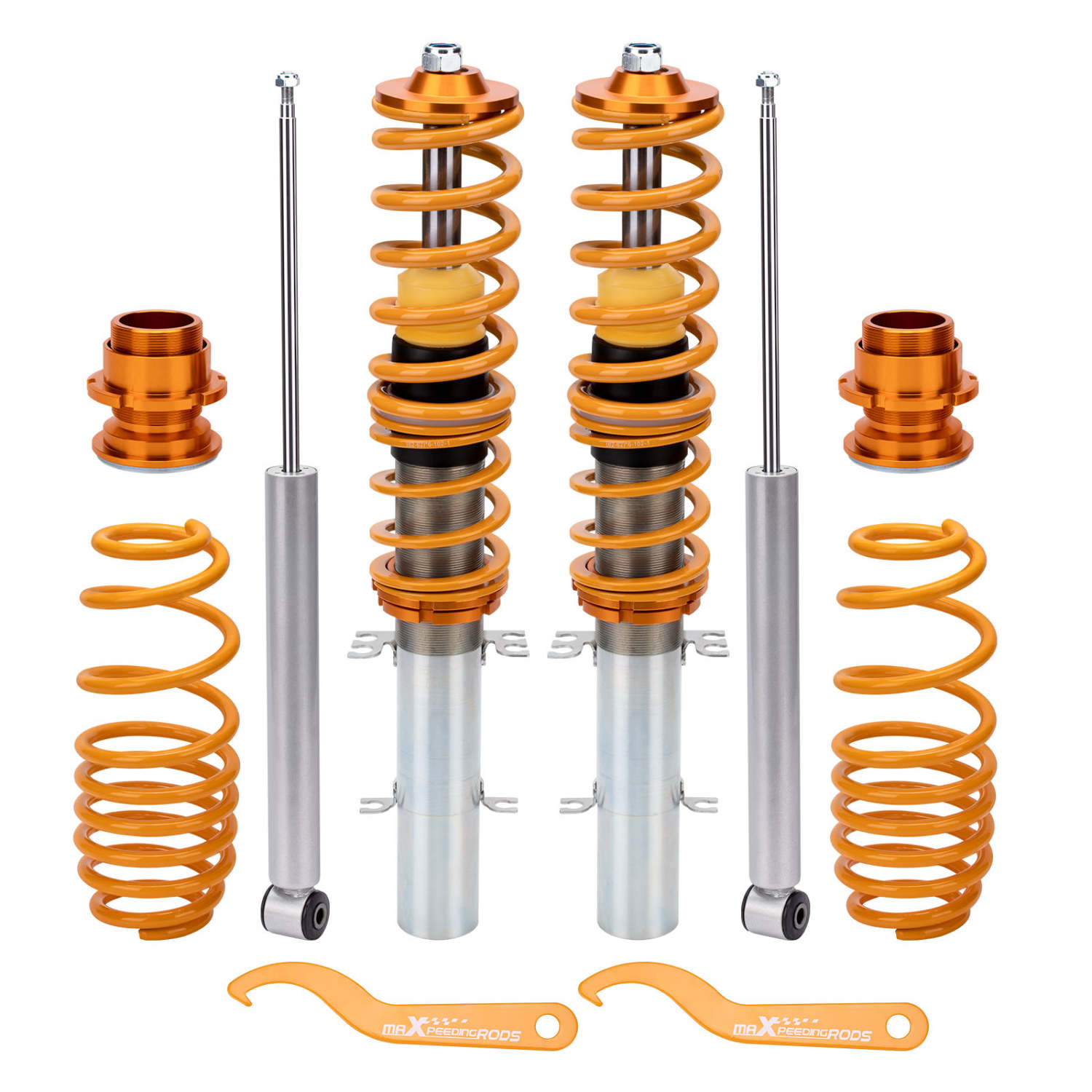 Coilover Coil Spring Lowering Shock Kit compatible for VW MK4 ...