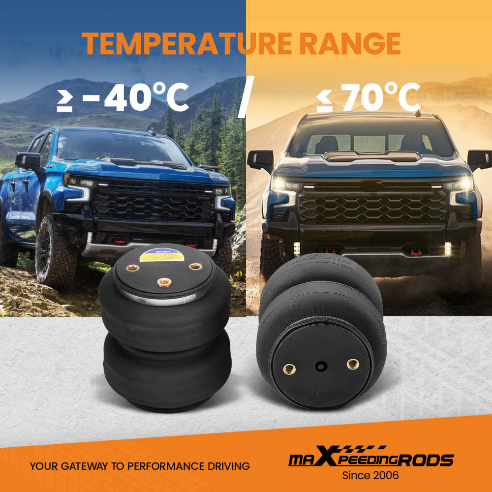 Rear Air Leveling Kit Compatible for GMC Sierra 1500 RWD/4WD 2007 - 2019