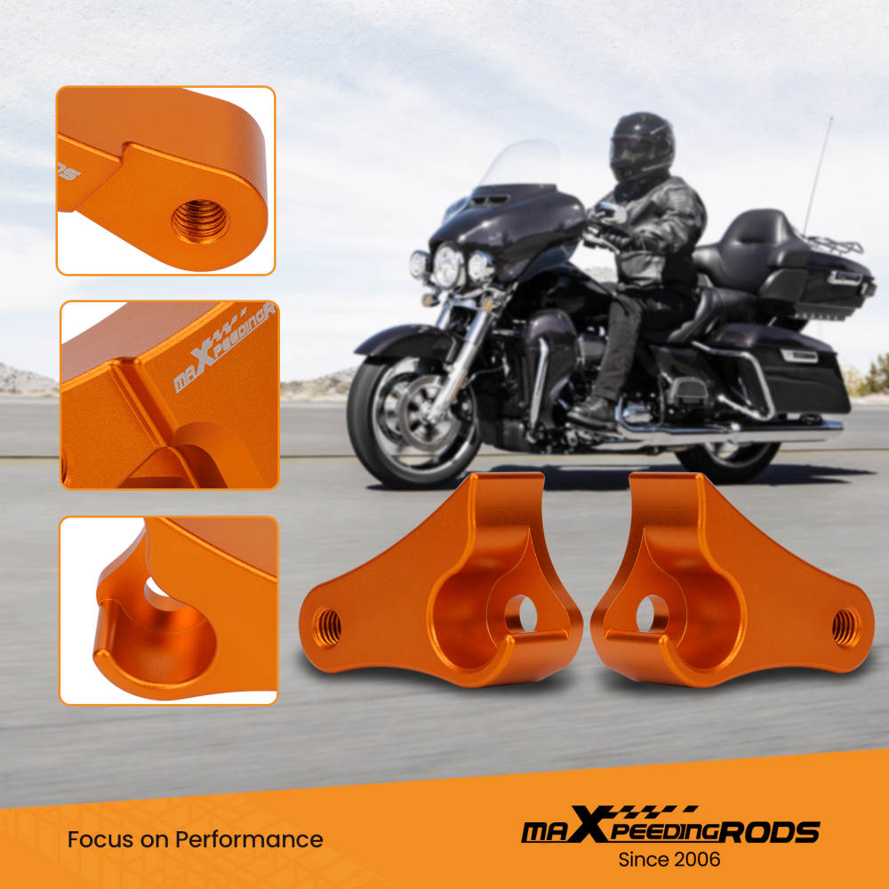 1 Rear Drop lowering kit Set compatible for Harley RoadKing Street For ...
