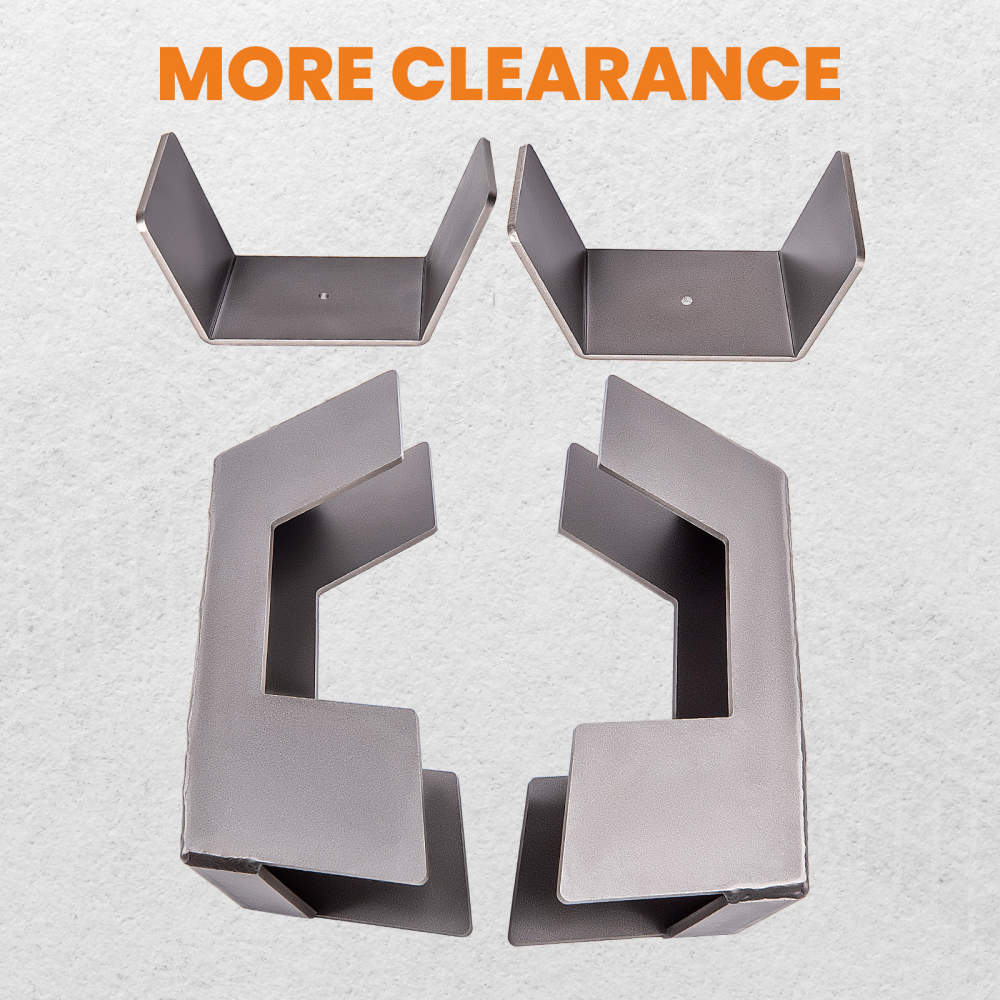 C Notch Under Bed Frame Kit compatible for Chevy Silverado 1500 Pickup ...