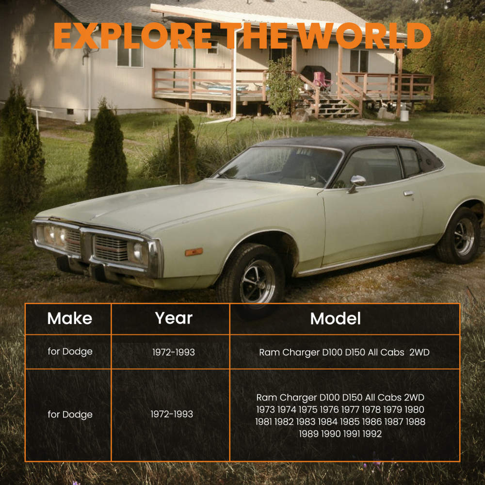 Rear 4 Lowering Drop Kit Shackle Hanger compatible for Dodge D100 D150 ...