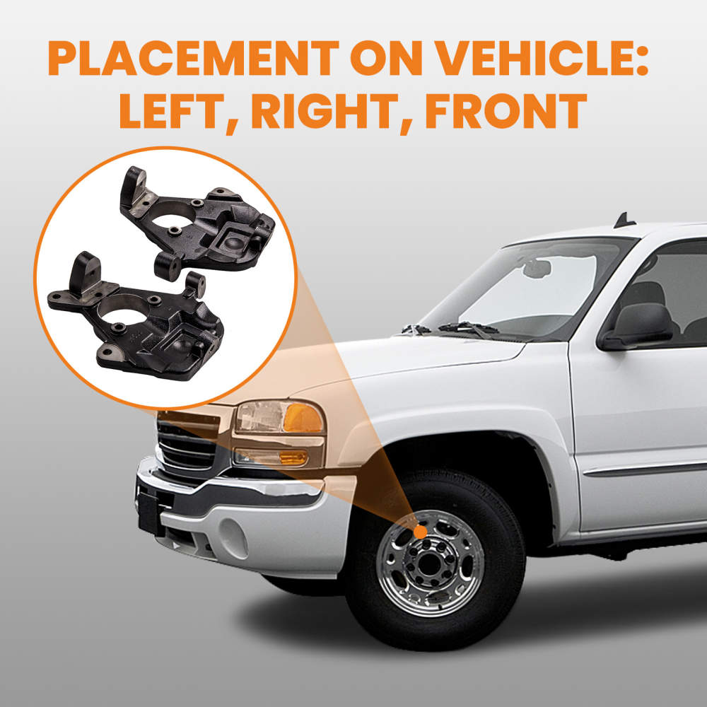 2&amp;amp;quot; Front Drop Spindle Lowering Kit compatible for Chevy ...