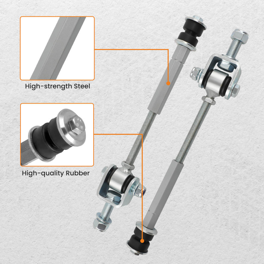 6 Lift Kit Replacement Sway Bar End Links compatible for Chevy ...