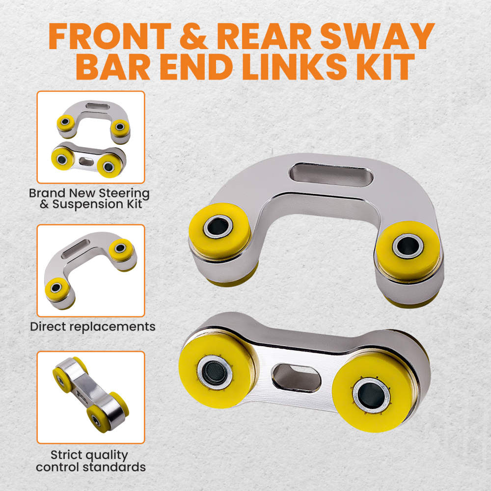 FrontRear Sway Bar End Links Kit compatible for Subaru Impreza WRX ...