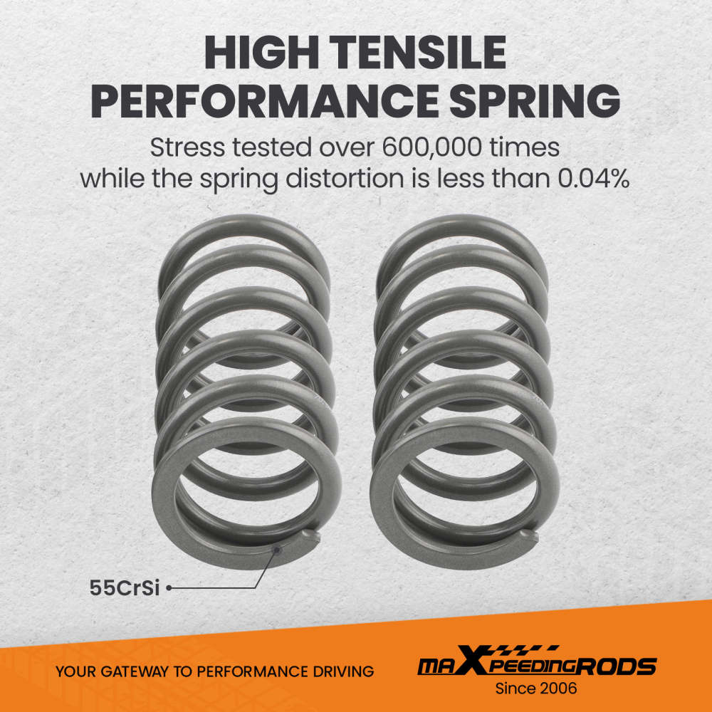 8kg/mm Front / Rear Pair Springs Compatible for T7 compatible for Honda ...