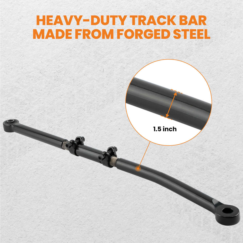Front Adjustable Forged Track Bar 0-8 Lift compatible for Ford F250 ...