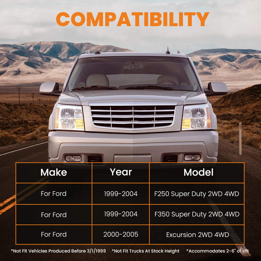 Front Adjustable Track Bar compatible for Panhard Rod compatible for ...