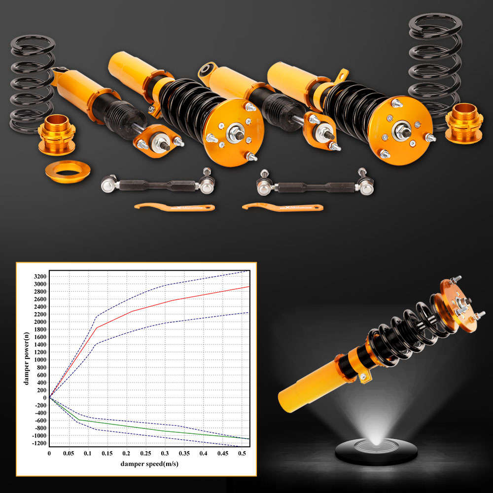 MaXpeedingrods Coilovers Shocks Struts Kit compatible for BMW Z4 (E85 ...