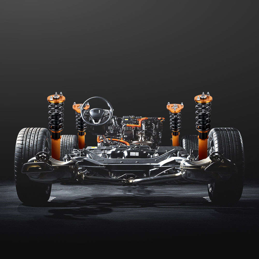 Racing Coilovers Suspension Lower Coil compatible for Honda Accord 2013 ...