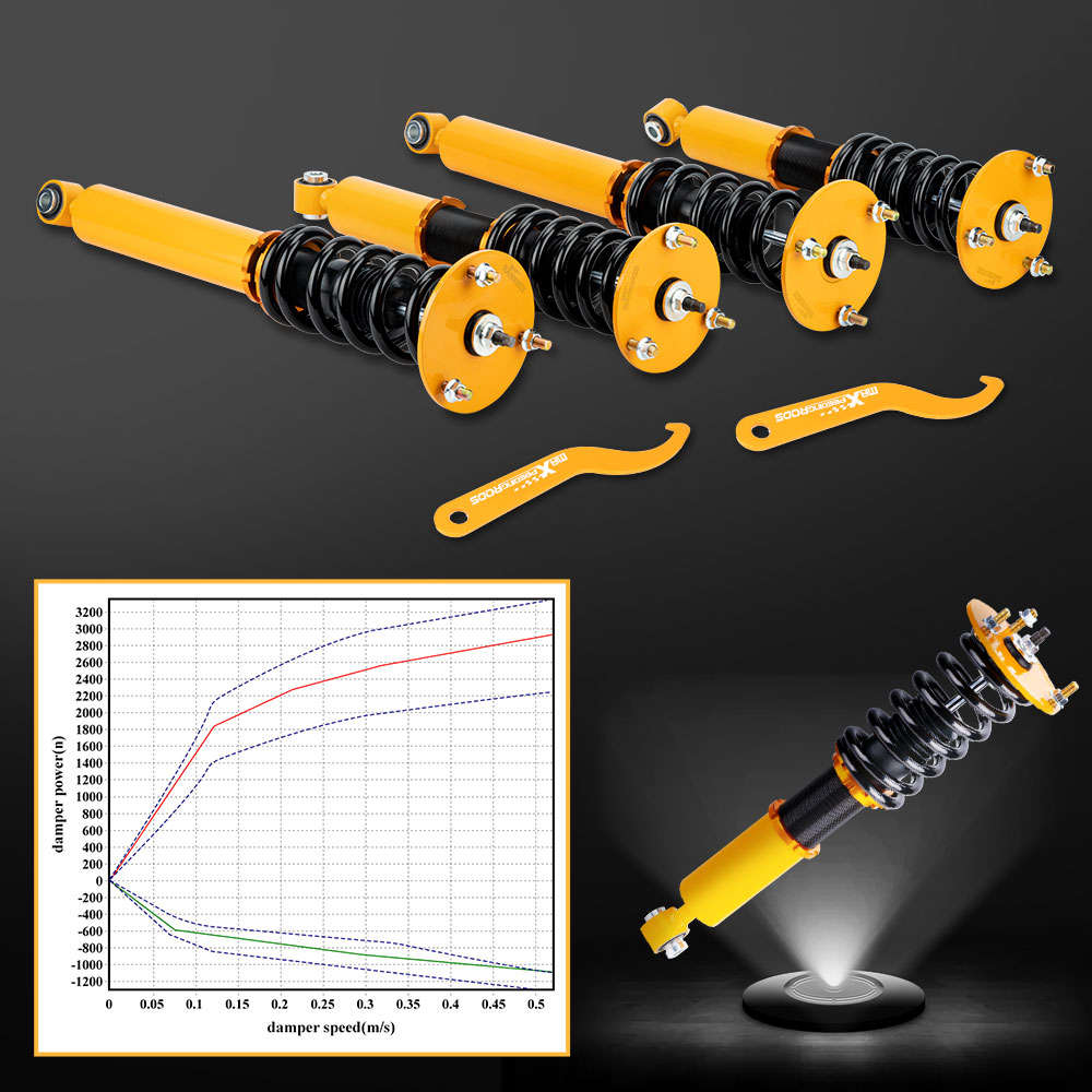 maXpeedingrods Adjustable Coilovers Lowering Coils compatible for Lexus ...
