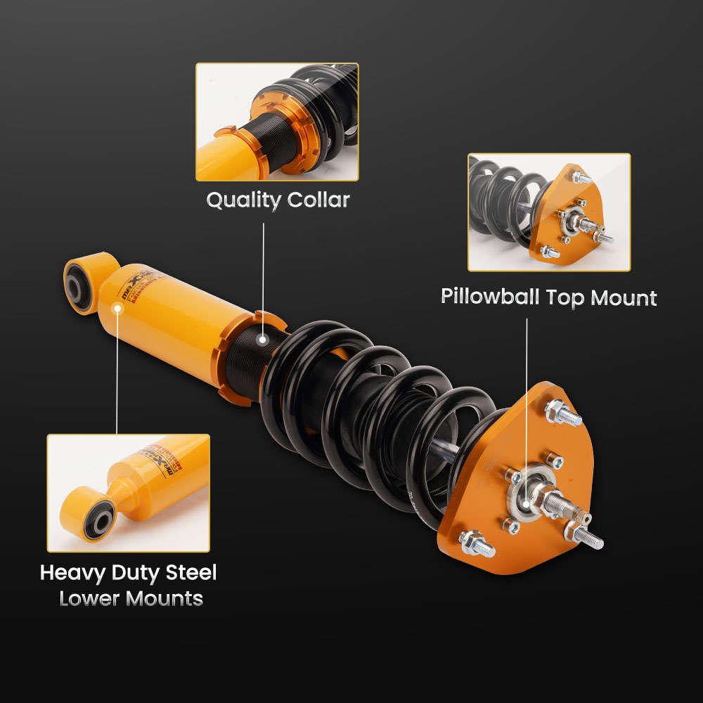 Damper Adjustable Coilovers Struts Spring Suspension Kits compatible ...