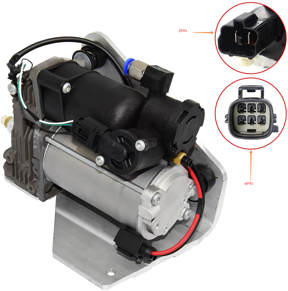 Air Compressor Pump compatible for Land Rover Discovery LR3 LR4 Range ...