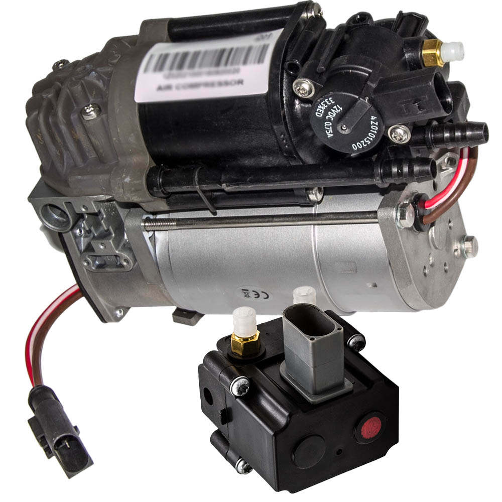 Air Suspension Compressor Pump + Valve Block 37206789450 2016 ...