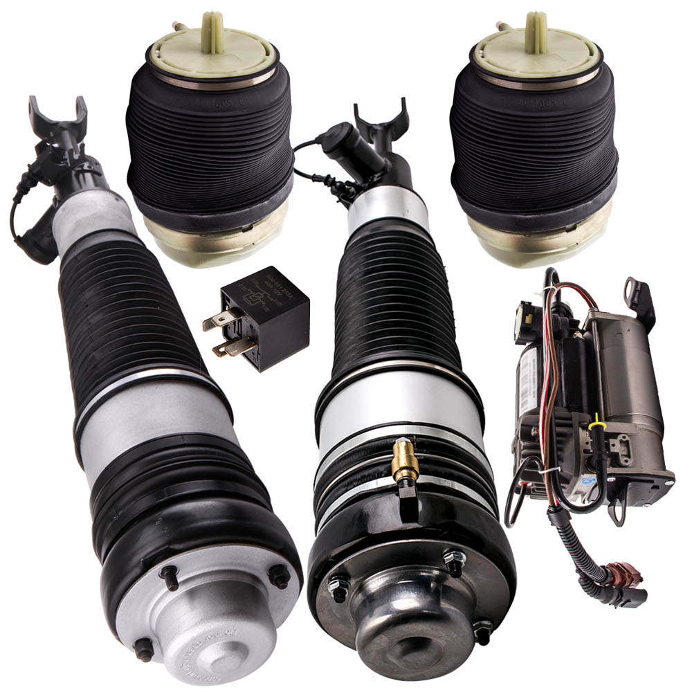 Front compatible for Audi A6 S6 C6 Air Suspension Strut & Air Spring ...