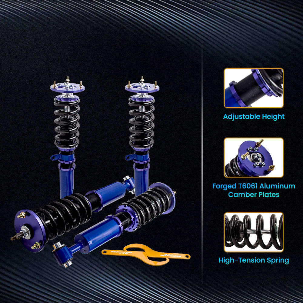 Coilovers Lowering Kit compatible for BMW 5 Series E39 Sedan 1996 ...