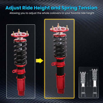 Affordable Coilovers kit |Maxpeedingrods Coilovers| Non-adjustable Coilover