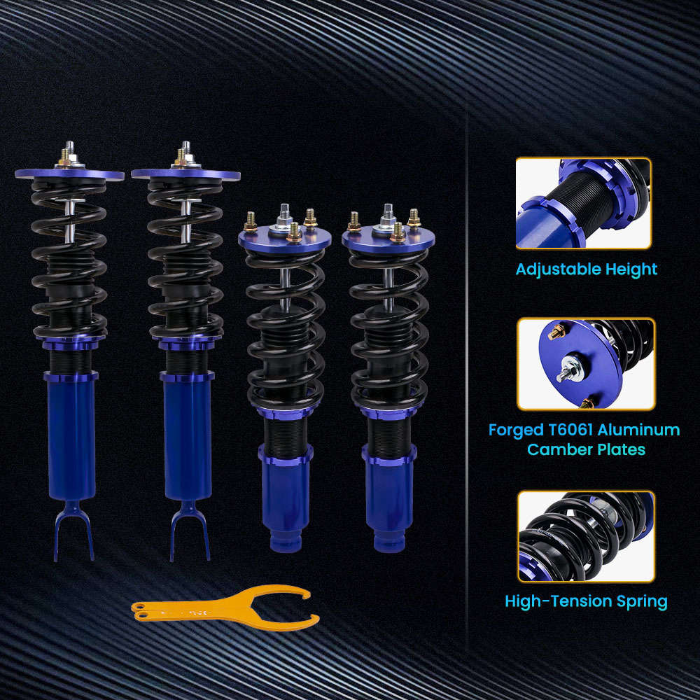 Complete Coilovers Suspension Kit compatible for Honda Accord 1994-1997 ...