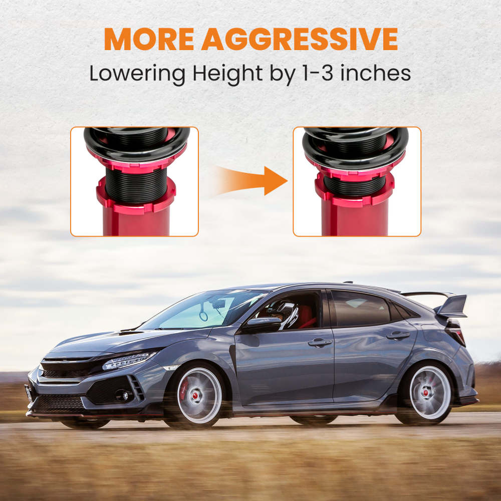 Coilovers compatible for Honda Civic 92-95 EG EJ EH 94-01 Integra DC DB ...