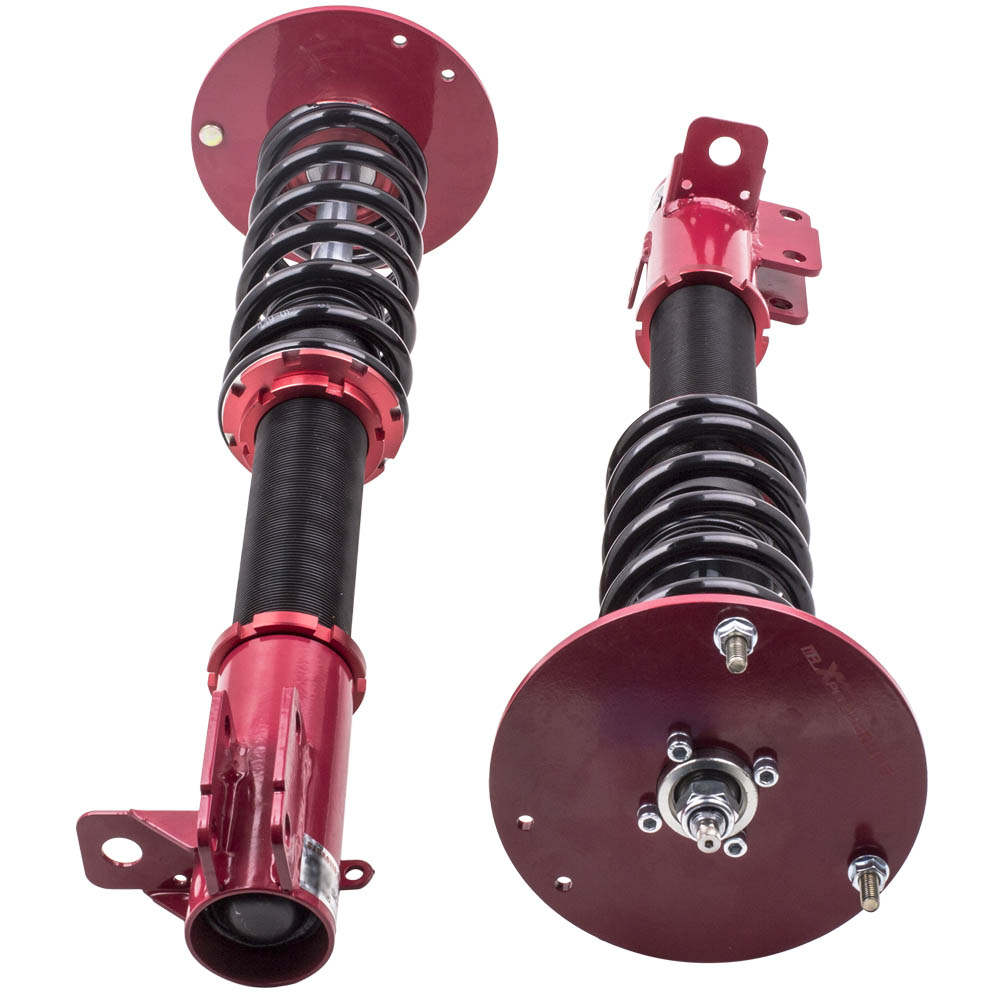 Red Coilover Suspension Kits compatible for Dodge Neon 00-05 and ...