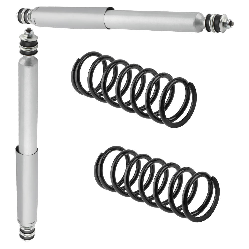 Front Shocks &amp; Coil Spring Suspension Kit For DEFENDER 90 1986 - 2016