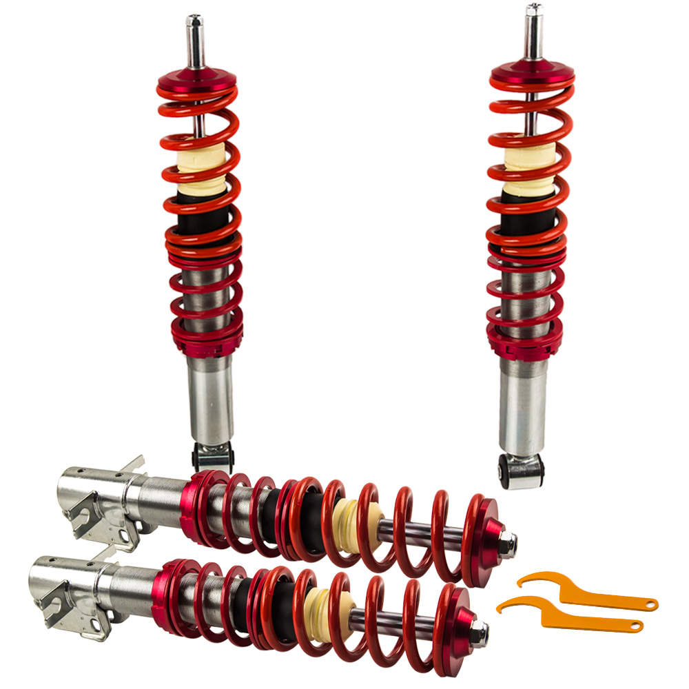 COILOVER compatible for VW GOLF MK1 16V ADJUSTABLE SUSPENSION Lowering ...