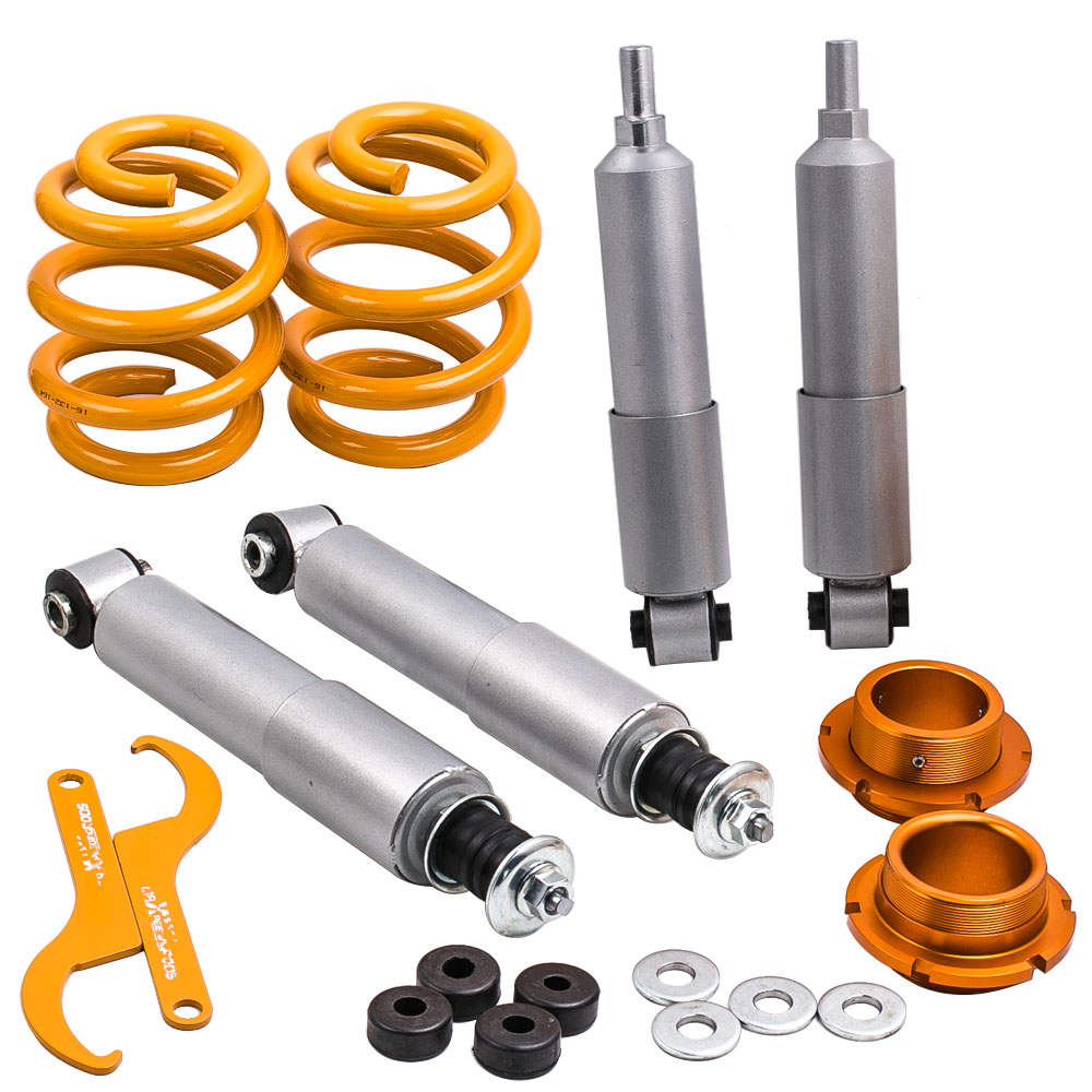 Coilover compatible for VW T4 ADJUSTABLE SUSPENSION LOWERING KIT ...