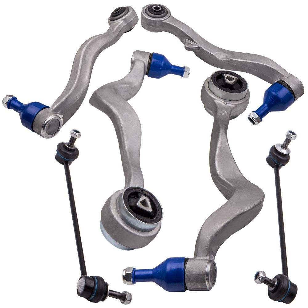 6pc Control Arms Bras de Suspension Track compatible pour BMW 5 SERIES ...