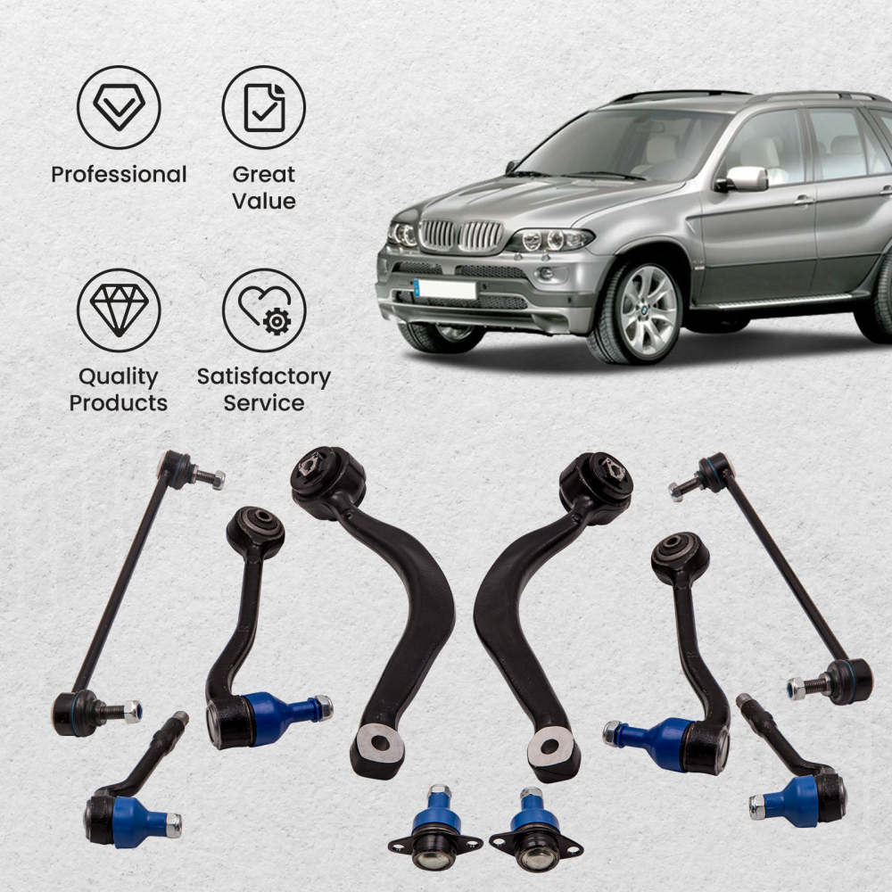 Ball Joint Control Arm Sway Bar Link compatible for BMW X5 E53 2000 ...