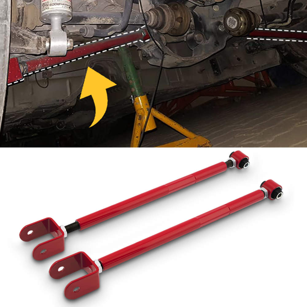 Adjustable Rear Lower Camber Control Arms Kit compatible for BMW E36 ...