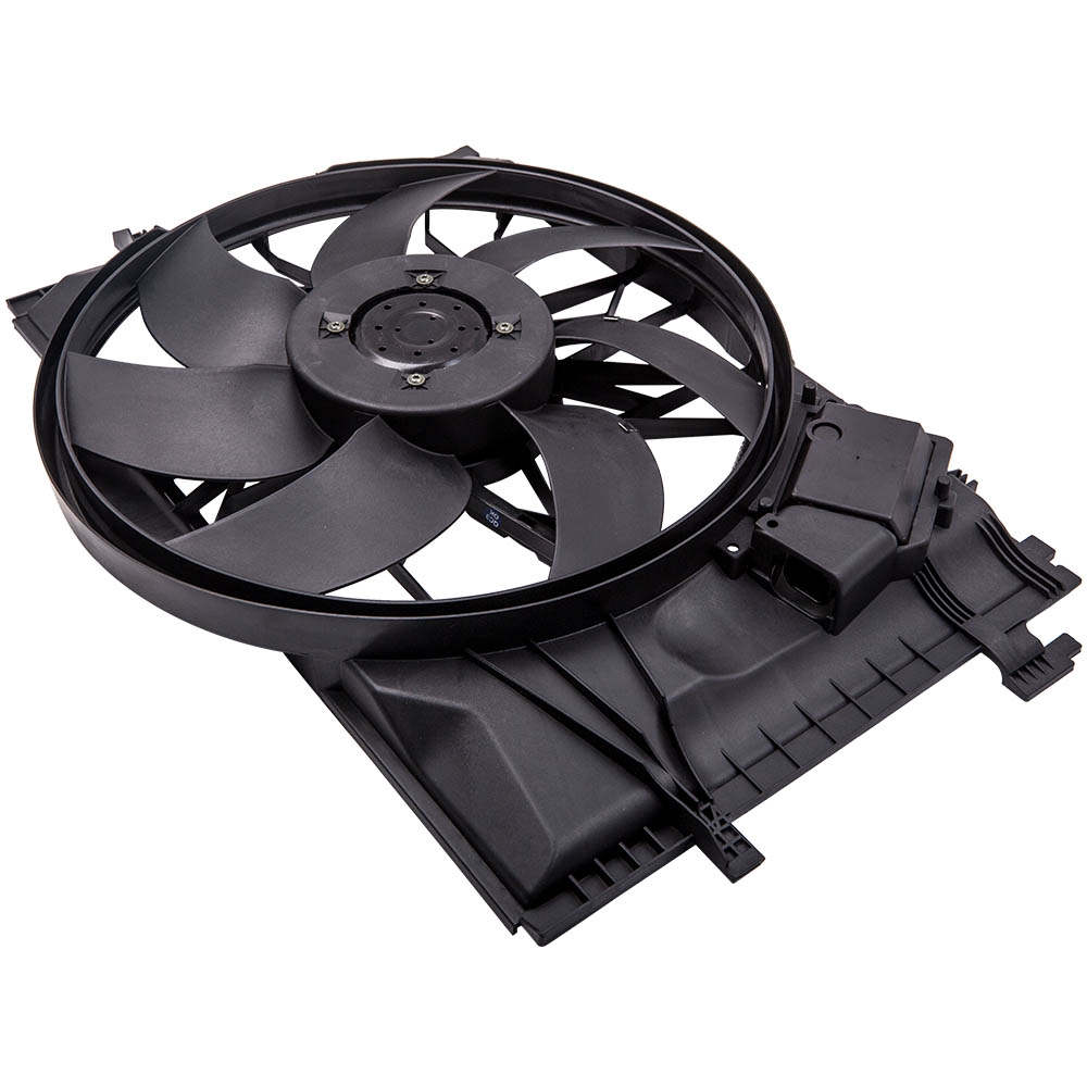 Radiator Cooling Fan Assembly compatible for Mercedes Benz C/CLK Class
