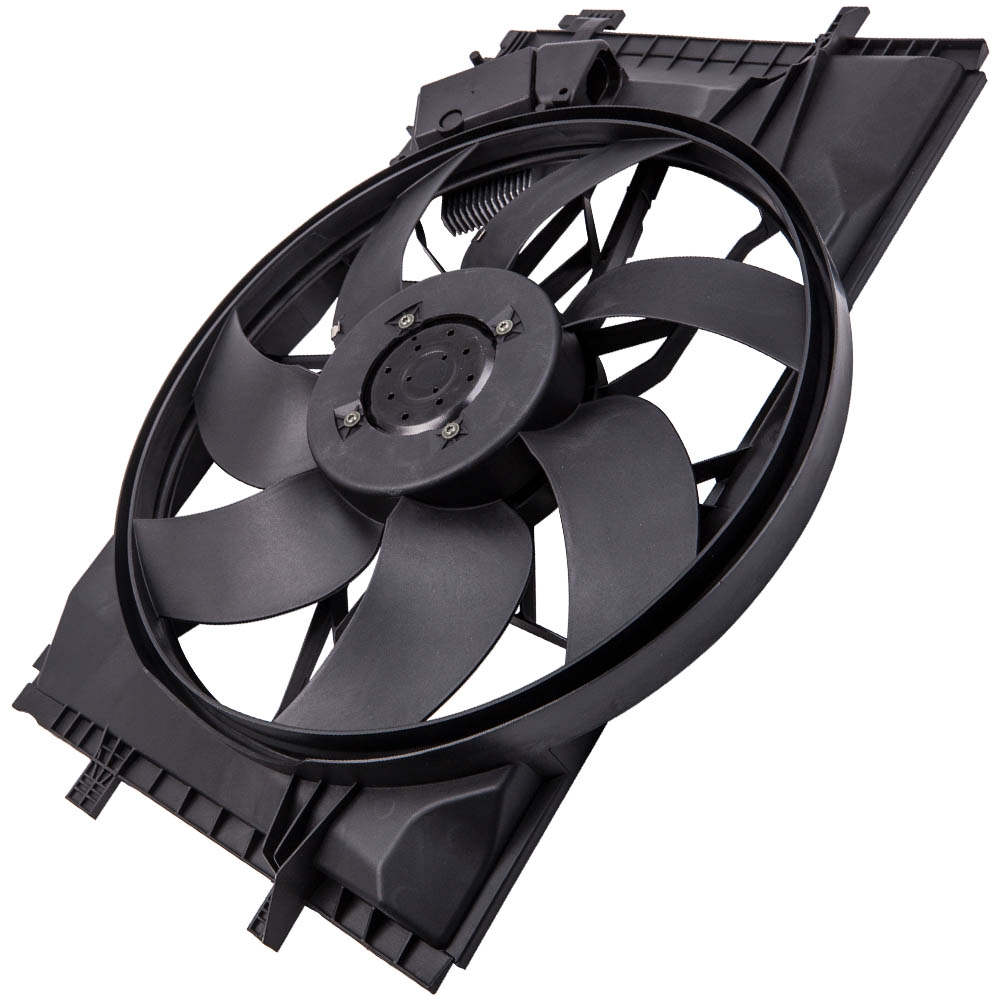 Radiator Cooling Fan Assembly compatible for Mercedes Benz C/CLK Class