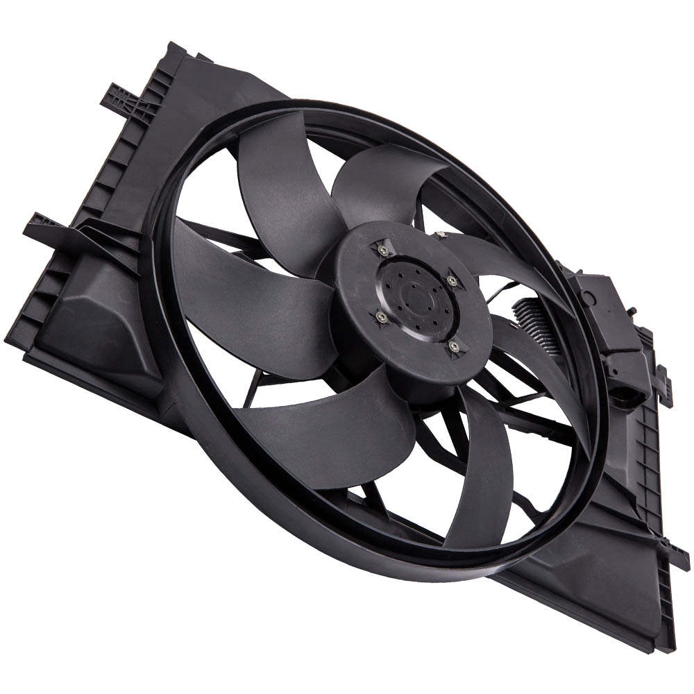Radiator Cooling Fan Assembly compatible for Mercedes Benz C/CLK Class