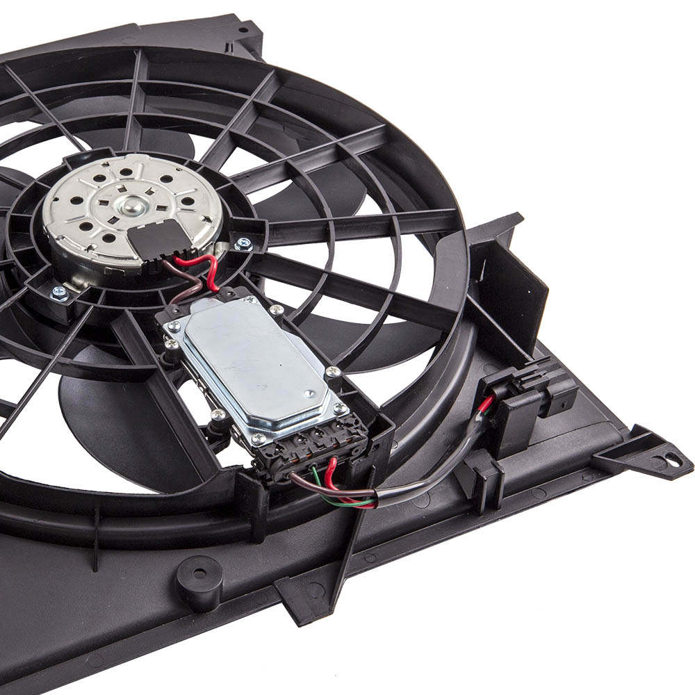 Radiator Cooling Fan Assembly compatible for BMW 3 Series E46 1998-2007 ...