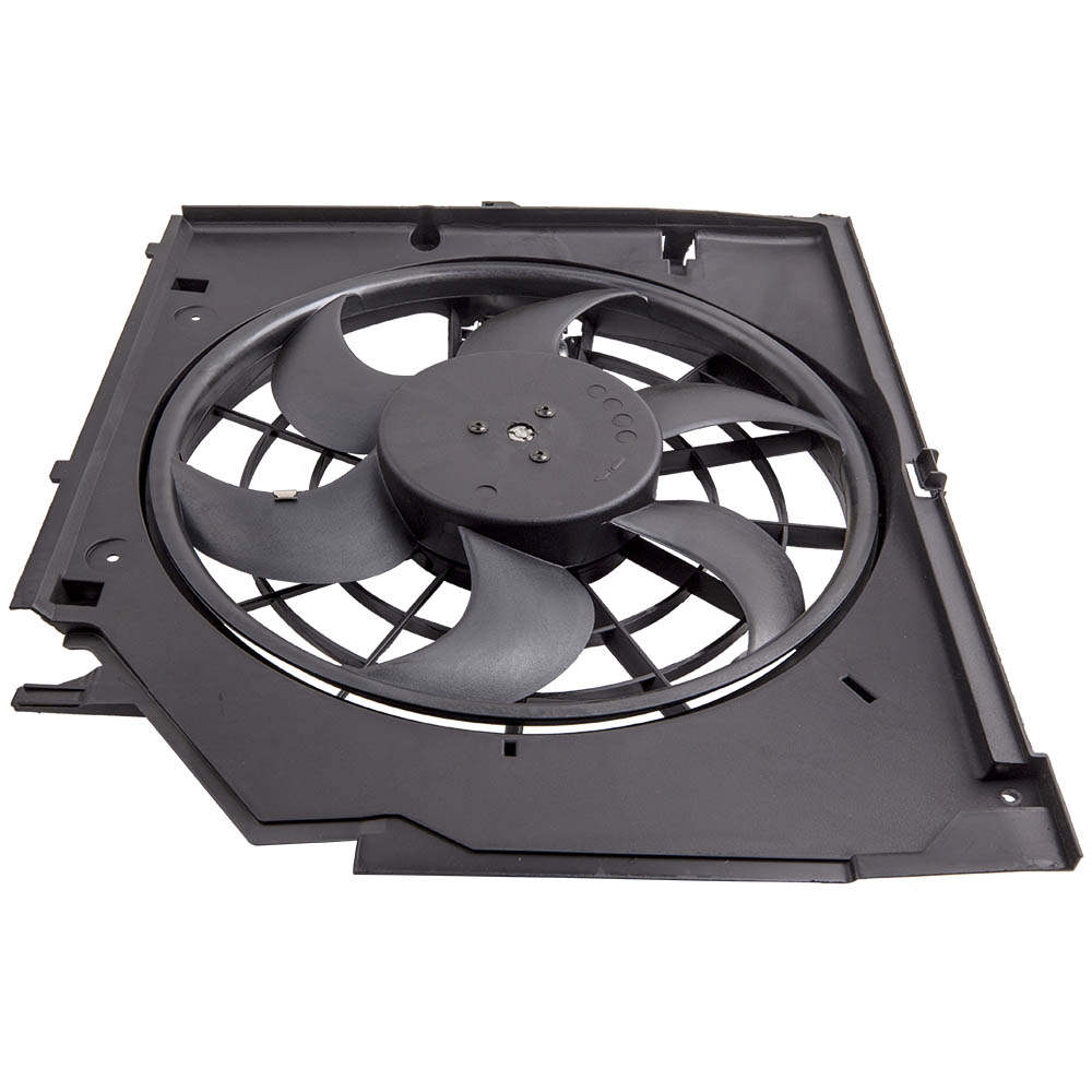 Radiator Cooling Fan Assembly compatible for BMW 3 Series E46 1998-2007 ...