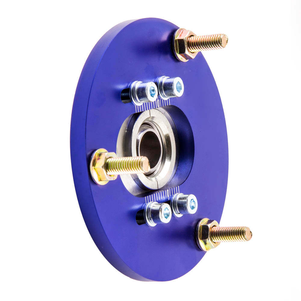 Front Lower Control Arm Urethane Bushings + Blue Camber Plates ...