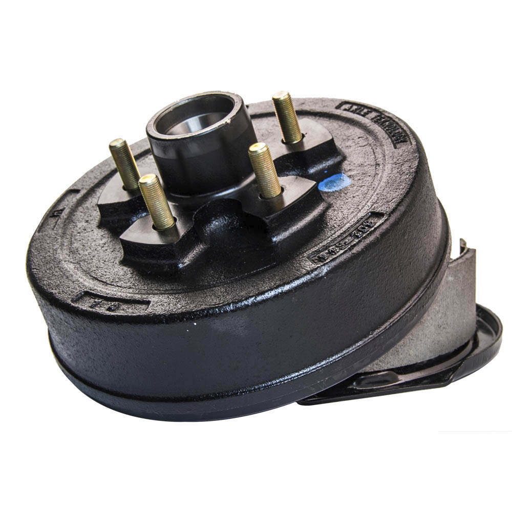 4 Trailer 10 x 2 1/4" Electric Brake 5 on 4.5 Hub Drums Bearing Kit For ...