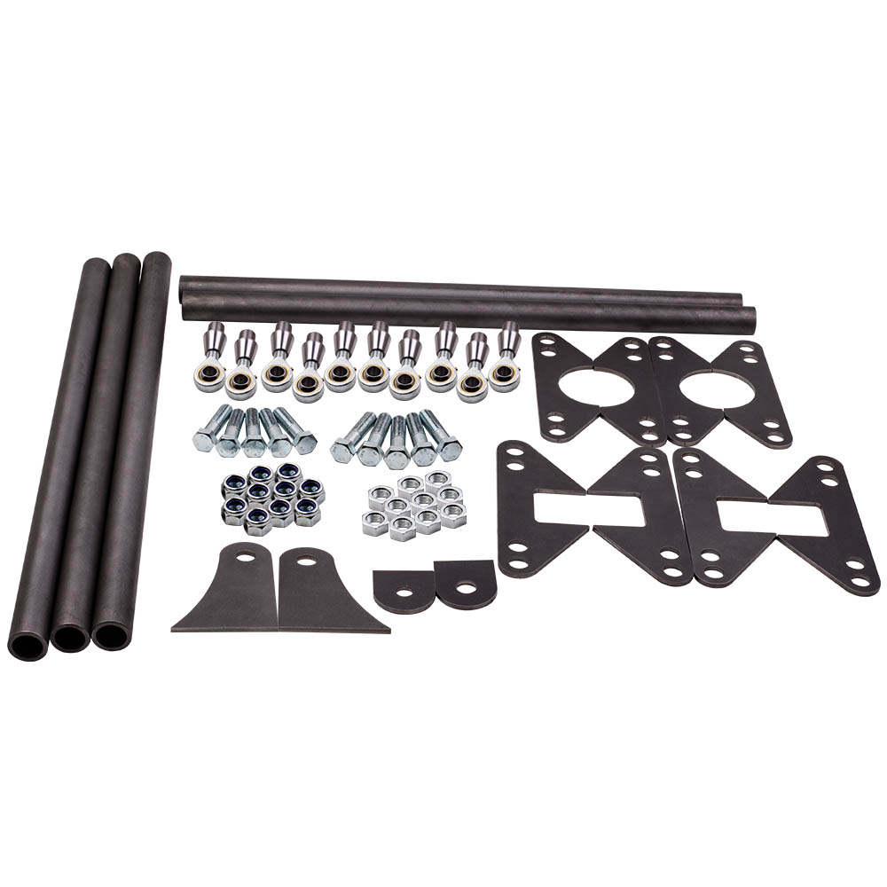 Rear Weld-On Parallel 4 Link Suspension Kit 24" bars Hot Rod Rat Truck ...