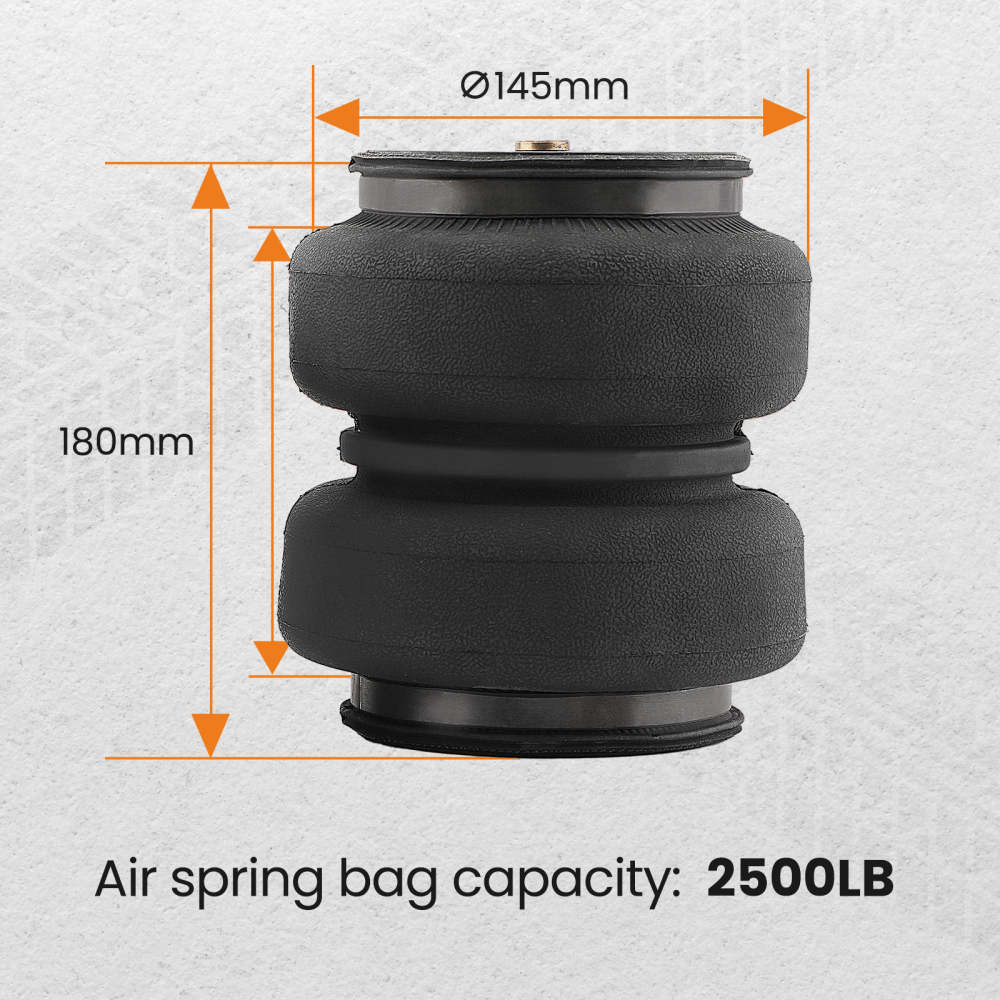 Rear Air Helper Spring Bag Leveling Kit compatible for Ford F250 F350 ...