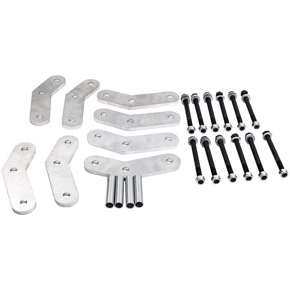 1.25" Shackles Front Rear Lift Kit compatible for Jeep Wrangler YJ 1993 ...