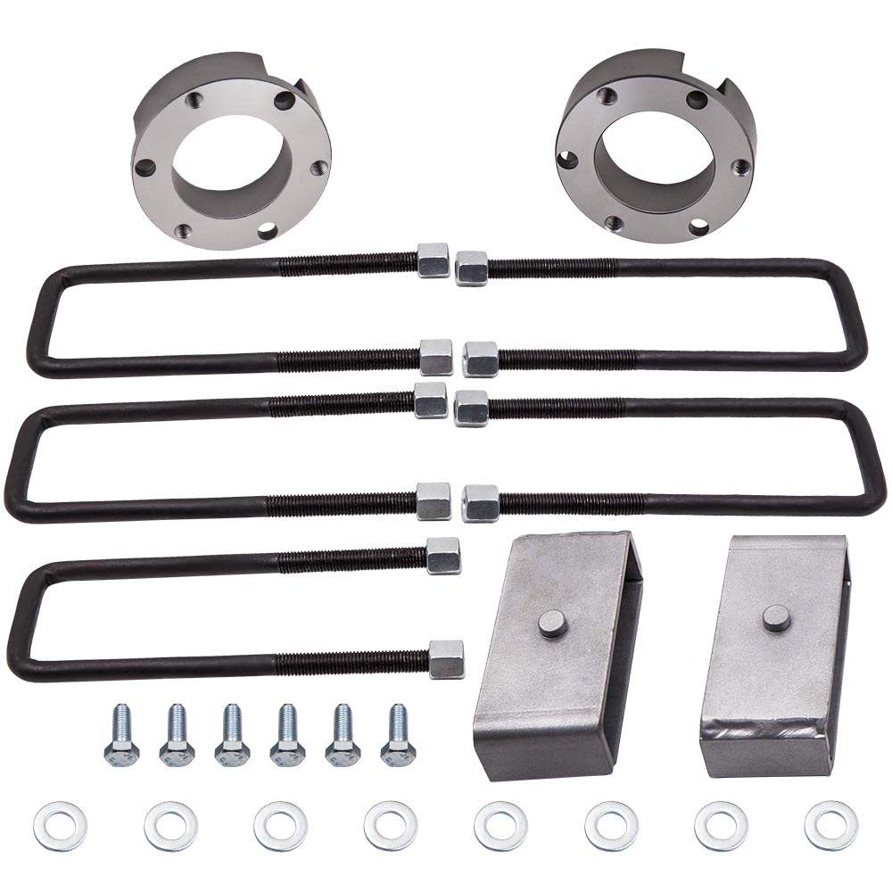 3 in Front 2 in Rear Leveling Lift Kit Diff Drop Spacer compatible for ...