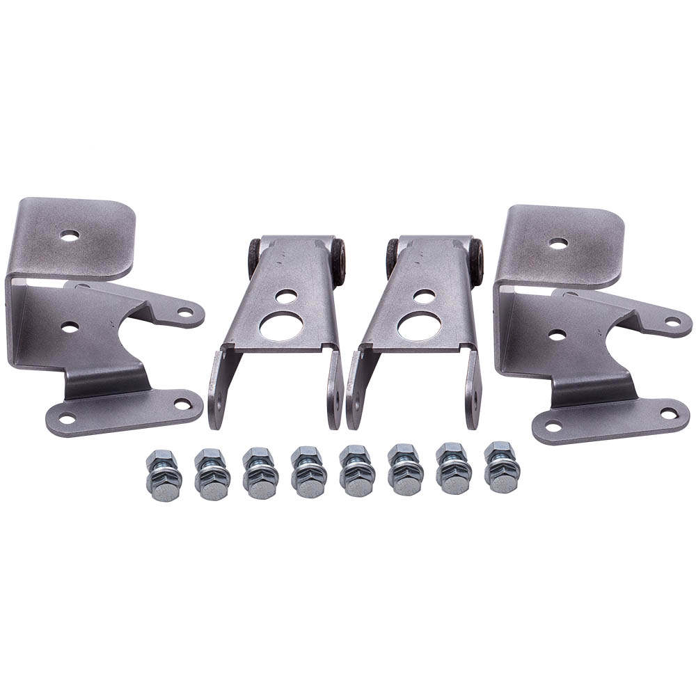 4 inch Lowering Drop Kit Shackle Hanger compatible for Dodge Ram ...