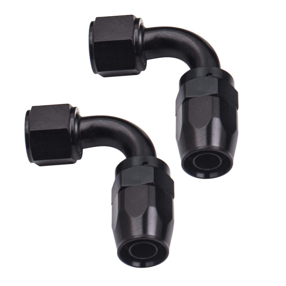 Maxpeedingrods Aluminium Baffled Engine Oil Catch Can 0.75L Twin Port ...